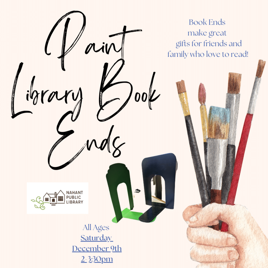 Paint Library Book Ends - Nahant Public Library
