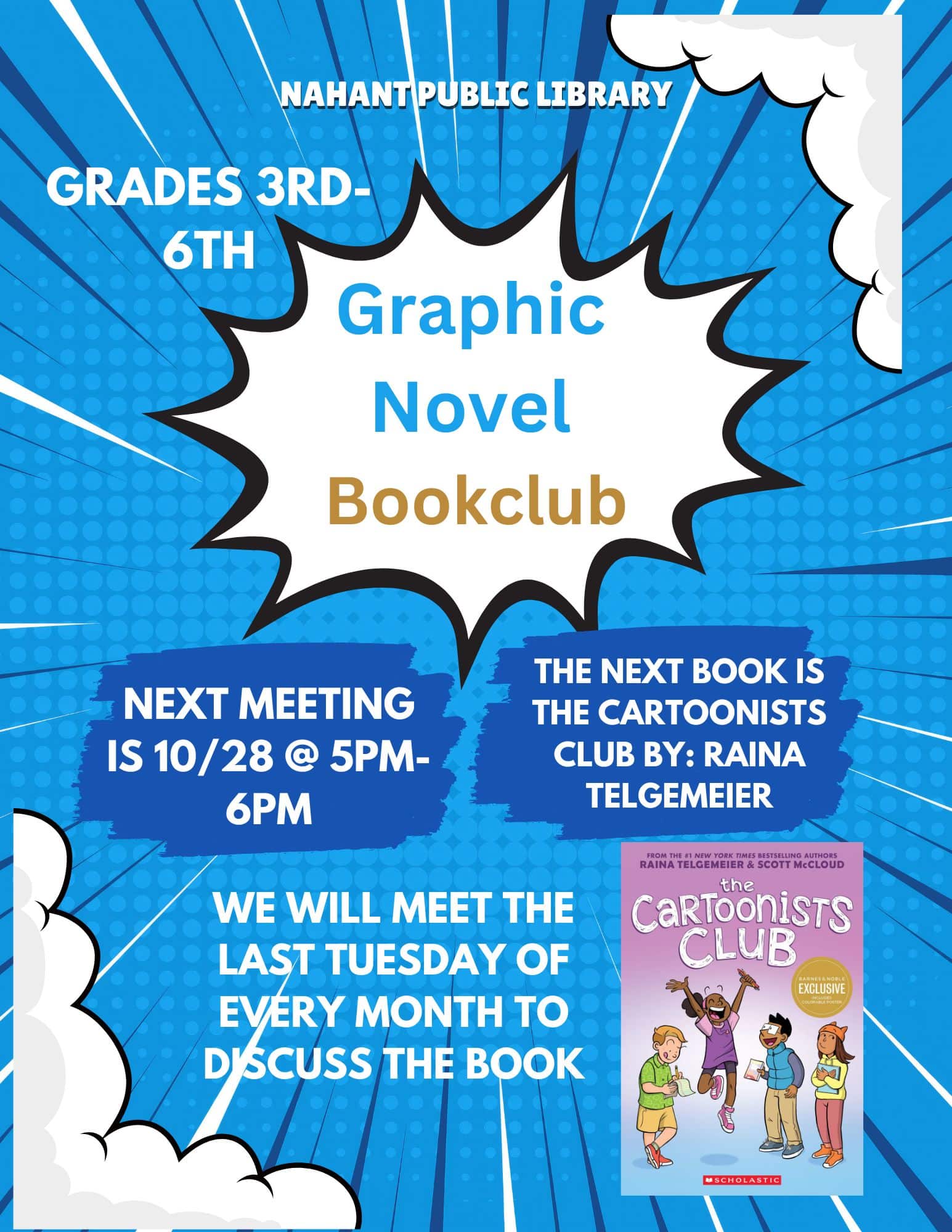 Graphic Novel Book Club - Nahant Public Library